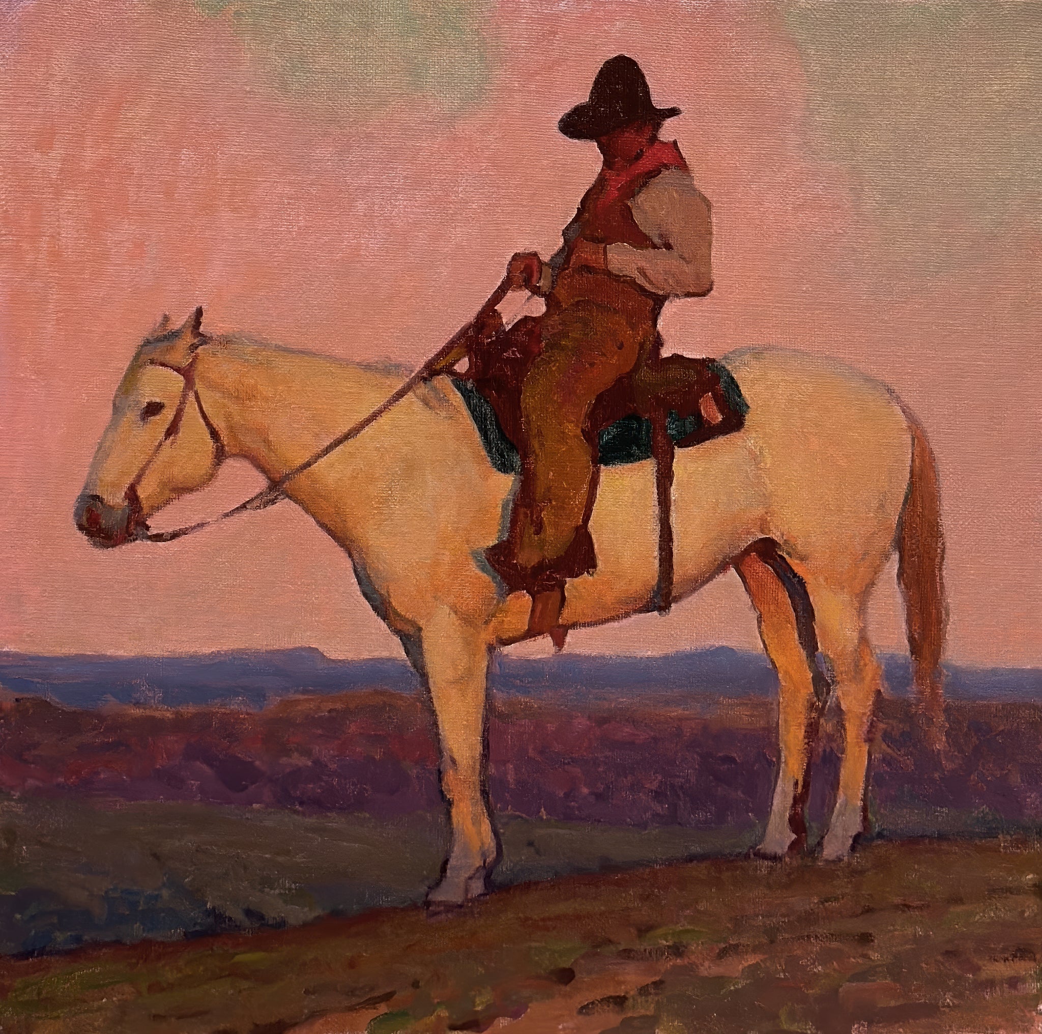 Sundown in the Saddle